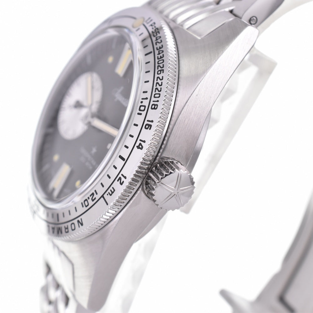 with paper AQUASTAR Deep Star II 22129031T1 gray Dial Automatic Men's ...